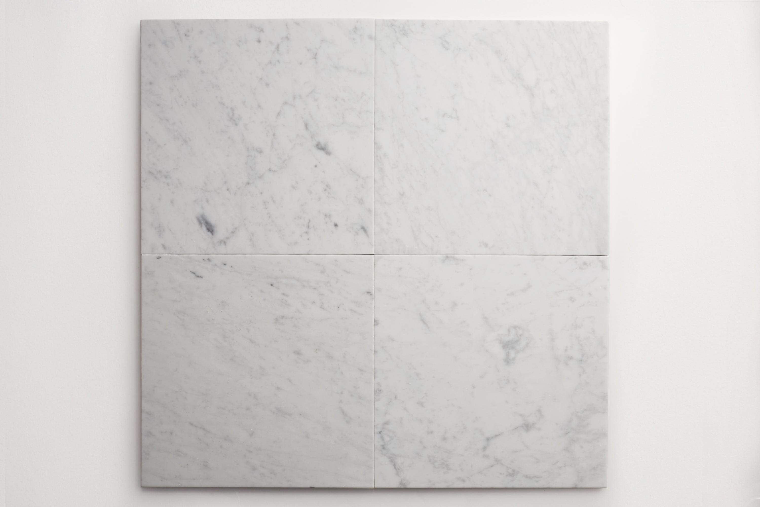 clé tile | carrara marble | white stone | 12x12 field tile