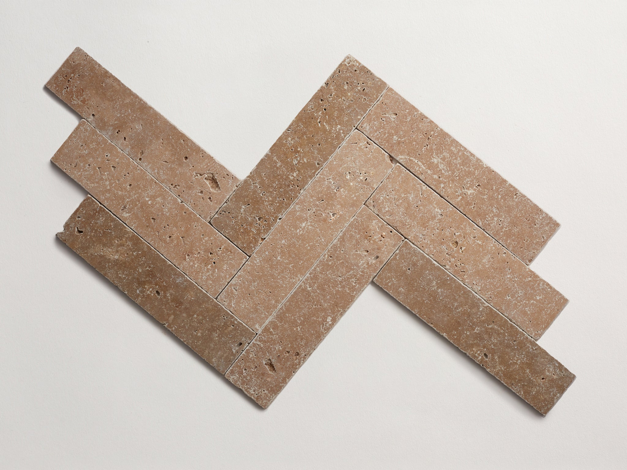 pantry pavers | tumbled travertine | 3x12 sand tile | clé – clé tile