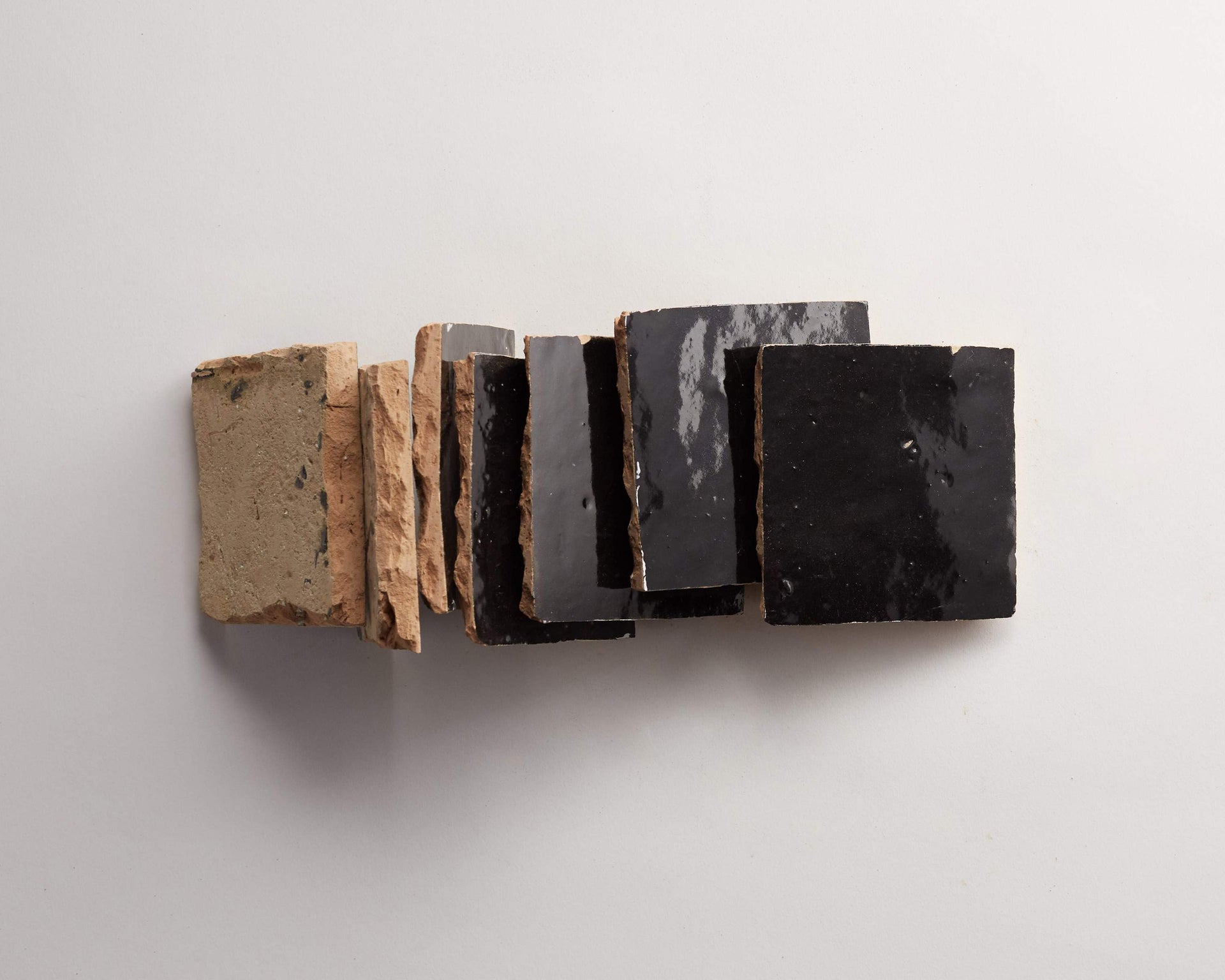 zellige tiles | scribe's ink black 4" square | clé