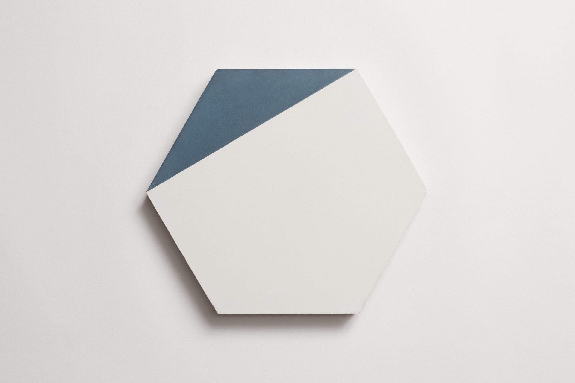 clé tile | concrete cement | hex clip | federal blue | hexagon