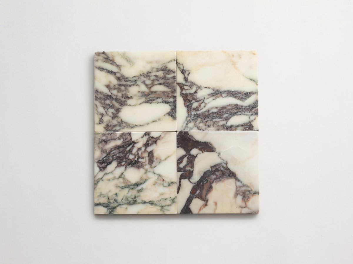 clé calacatta viola | square 4x4 – clé tile