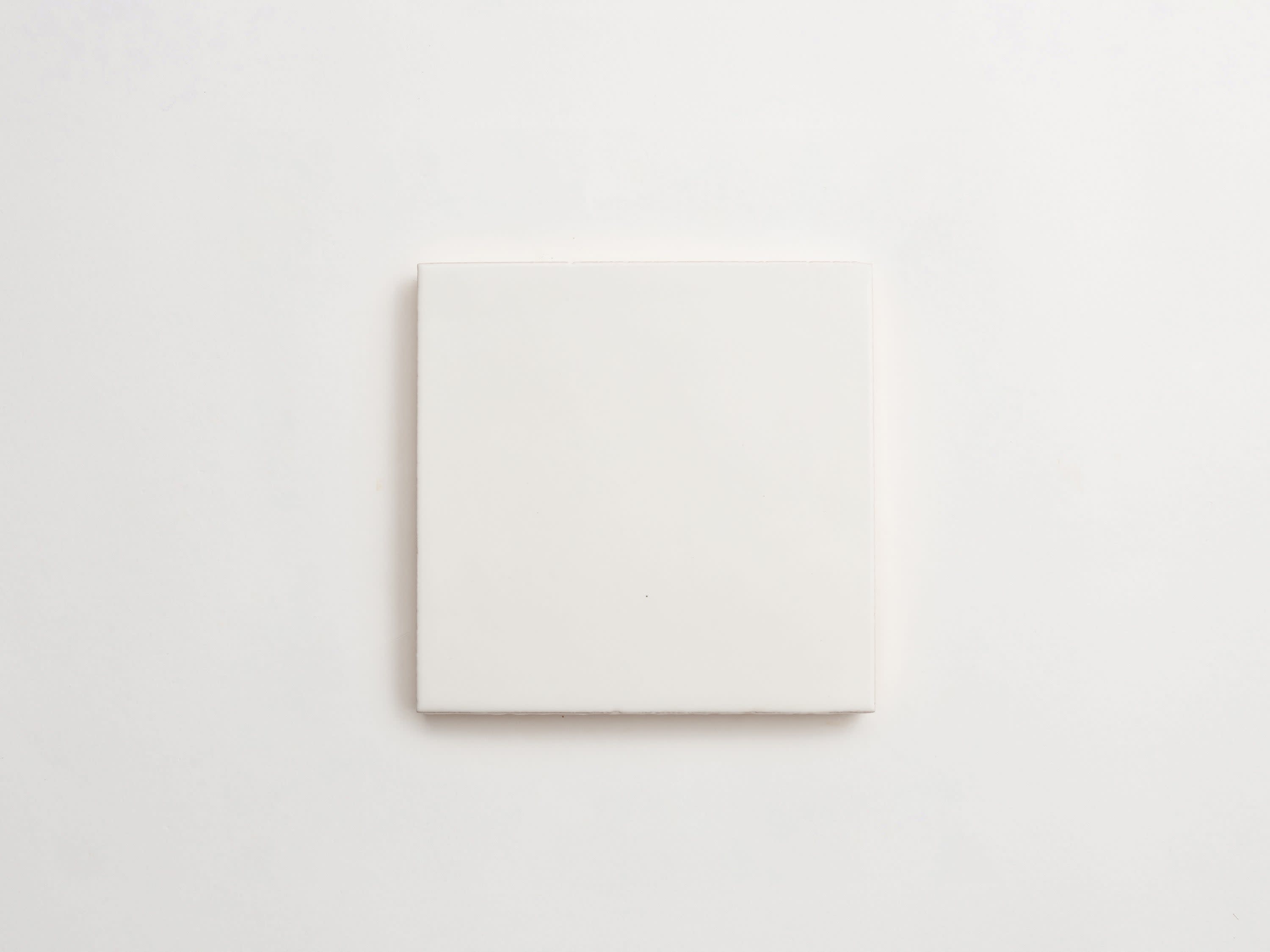 painted white majolica square ceramic delft tile field clé – clé tile