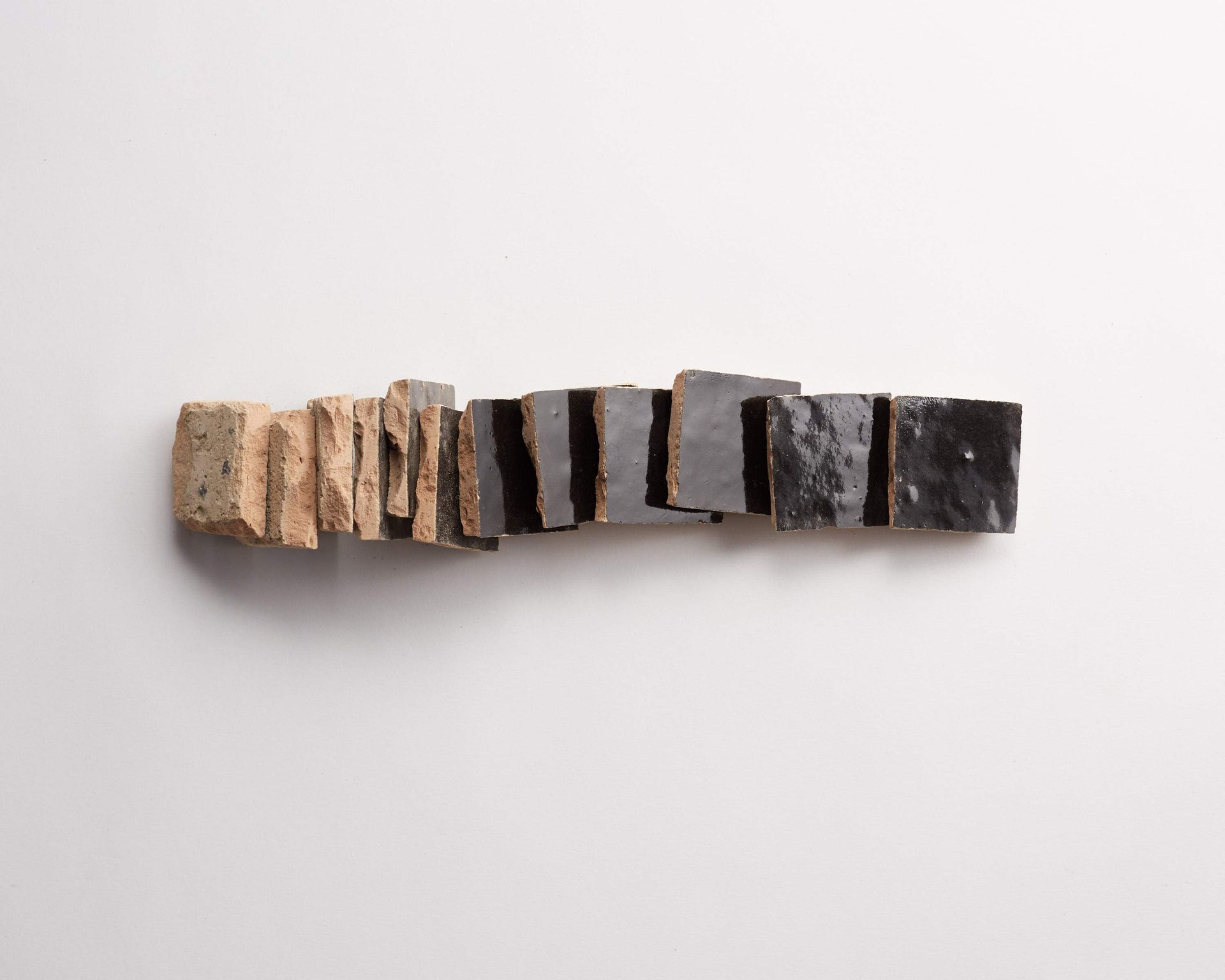 zellige tile | scribe's ink black 2" square | clé | clé tile