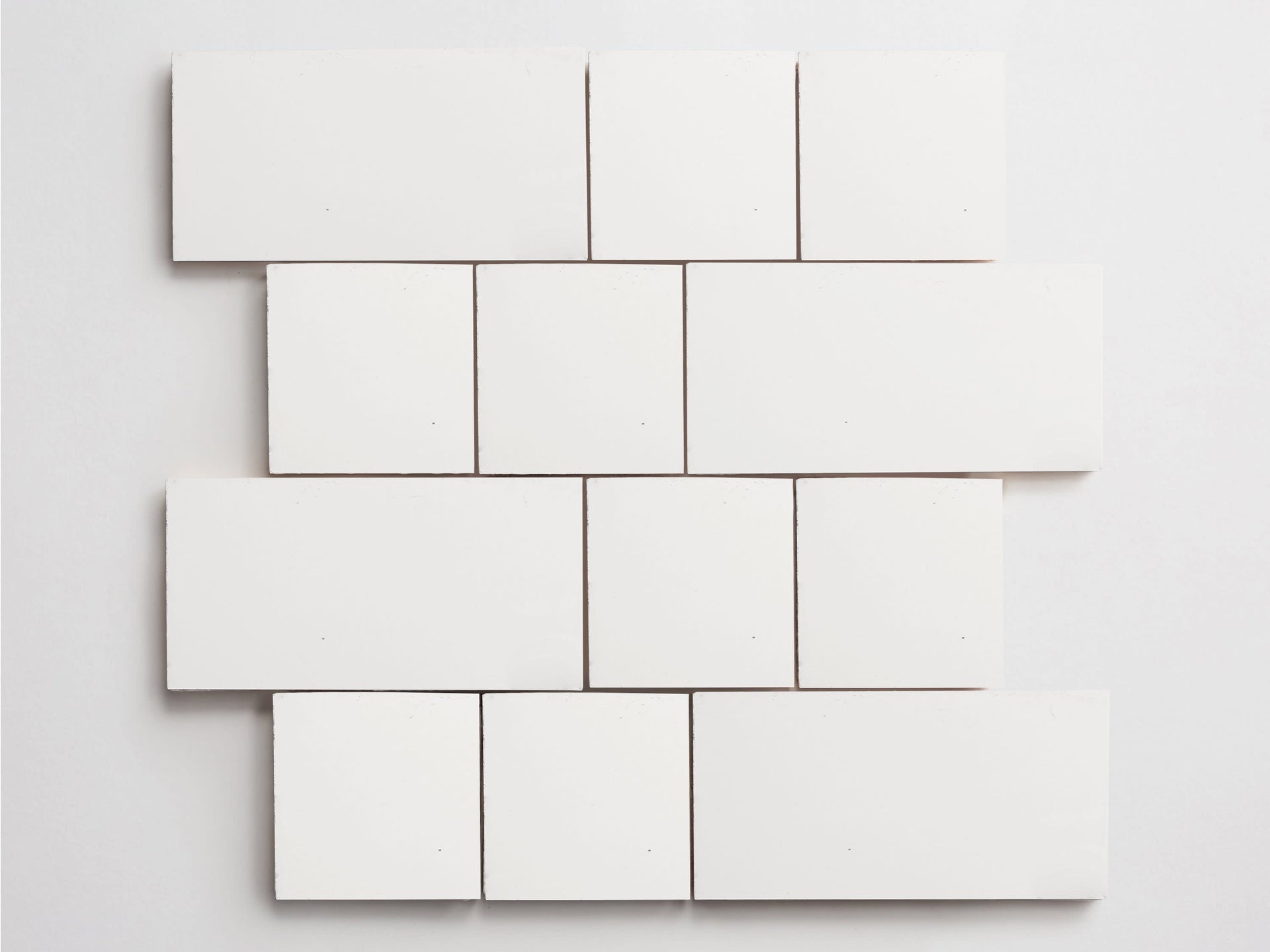 Cement 3-pc Tile Bundle | square + rectangle | White | clé – clé tile