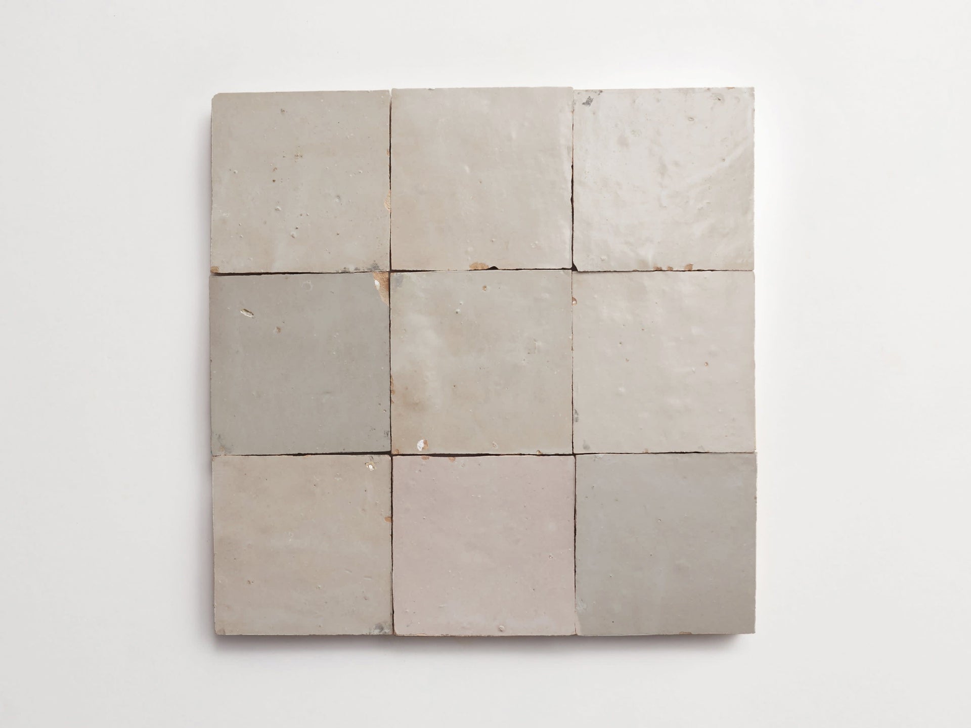 zellige tile | warm neutral | parched vellum 4" square | clé – clé tile