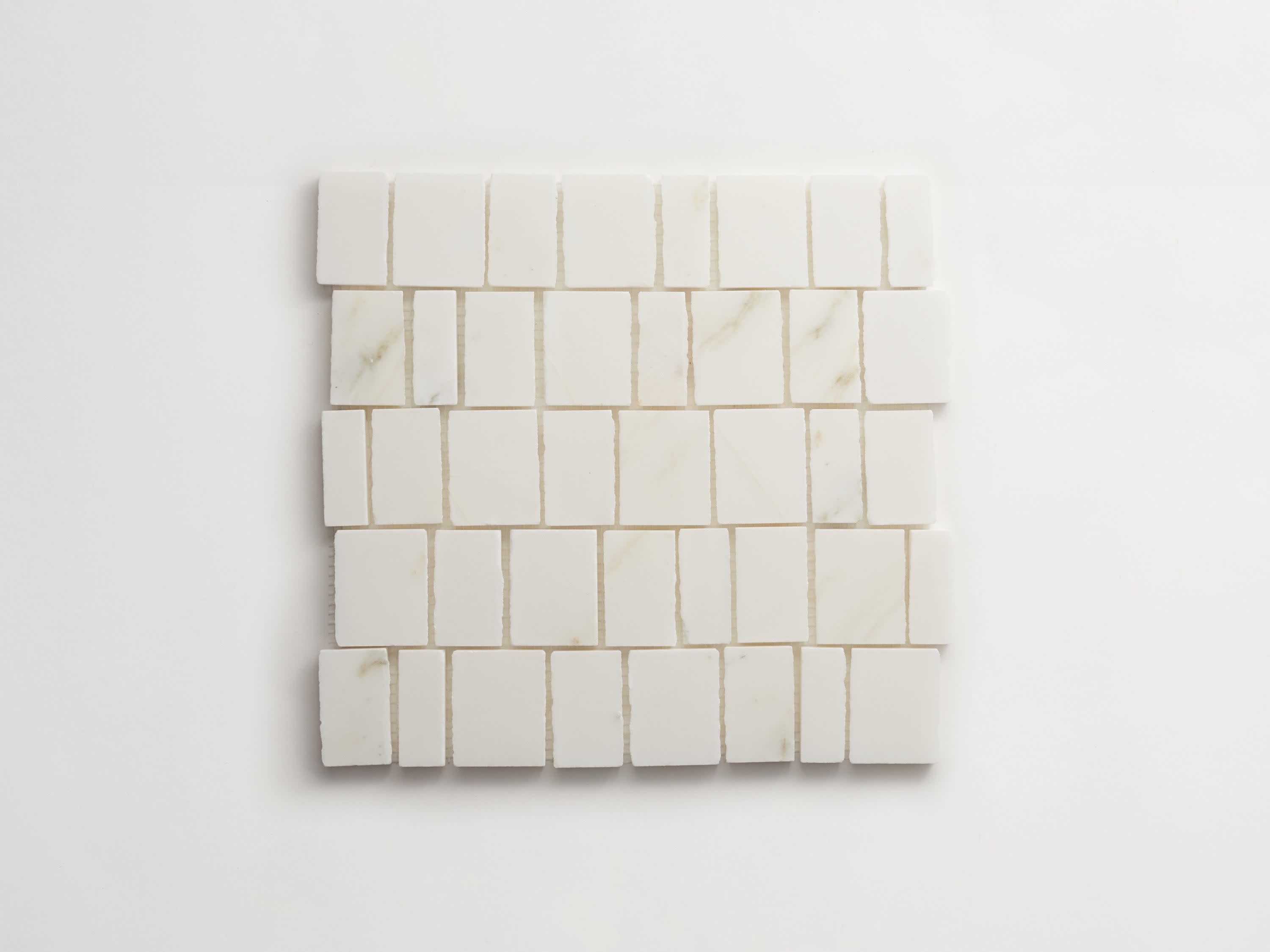 calacatta gold | mosaic tile | rough cut lapidary | clé | clé tile