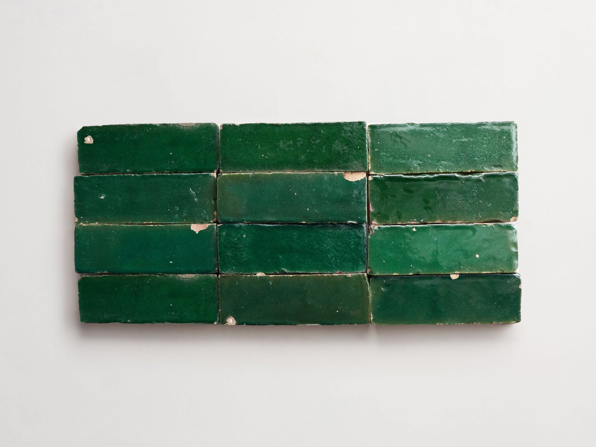 zellige tile | deep green | secret lagoon subway | clé – clé tile