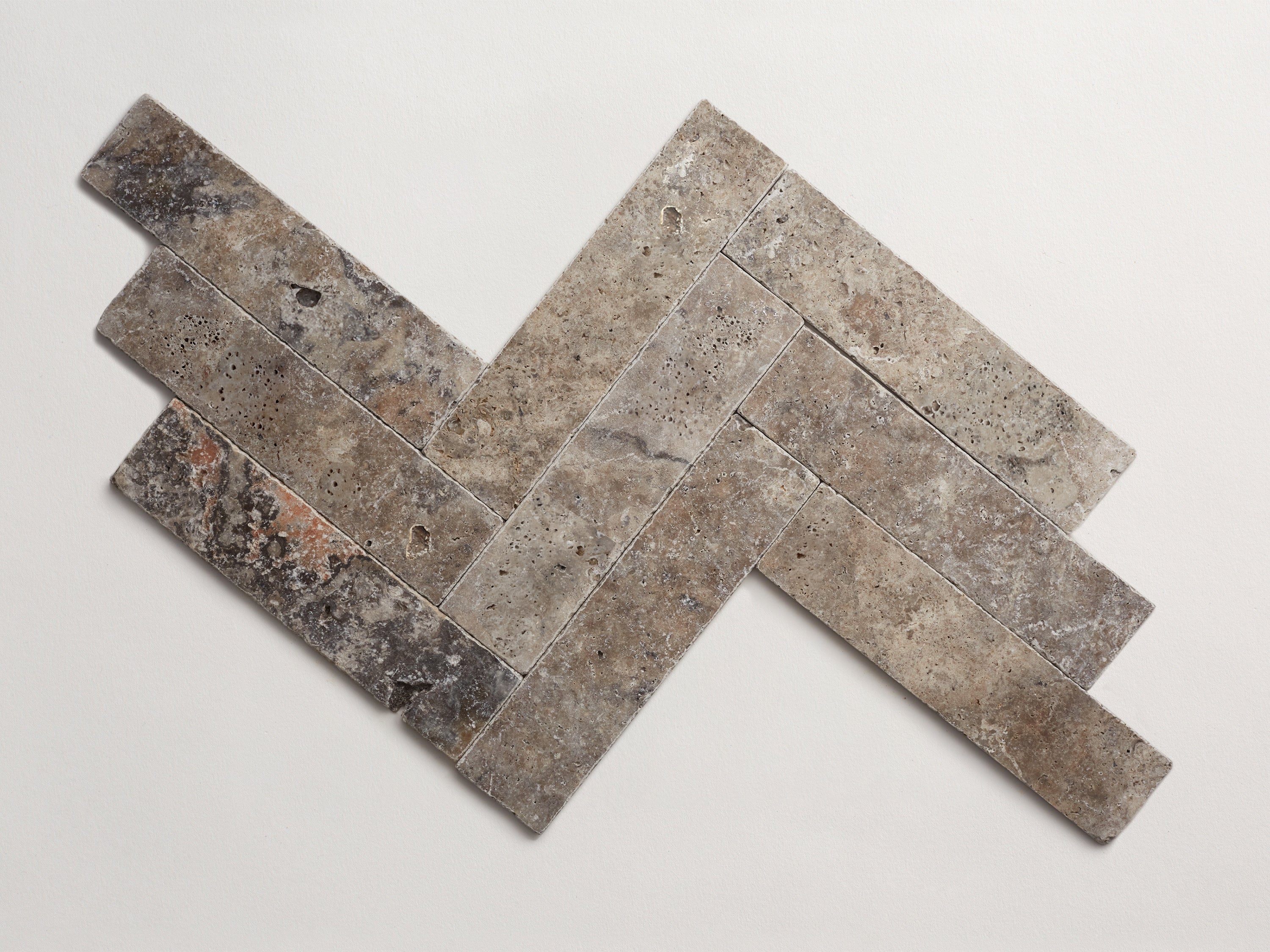 pantry pavers | tumbled travertine | 3x12 shale tile | clé – clé tile