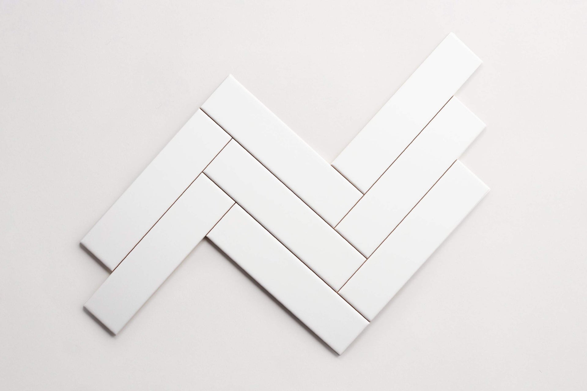 clé tile | ceramic | white | 2"x8" subway | gloss
