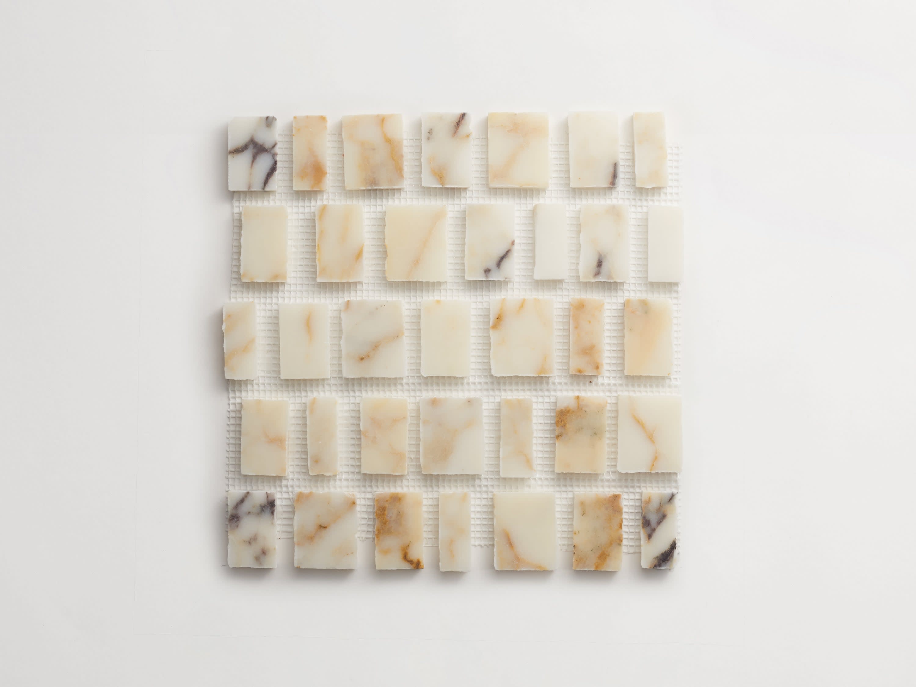 calacatta viola marble | mosaic tile | large joint | clé – clé tile
