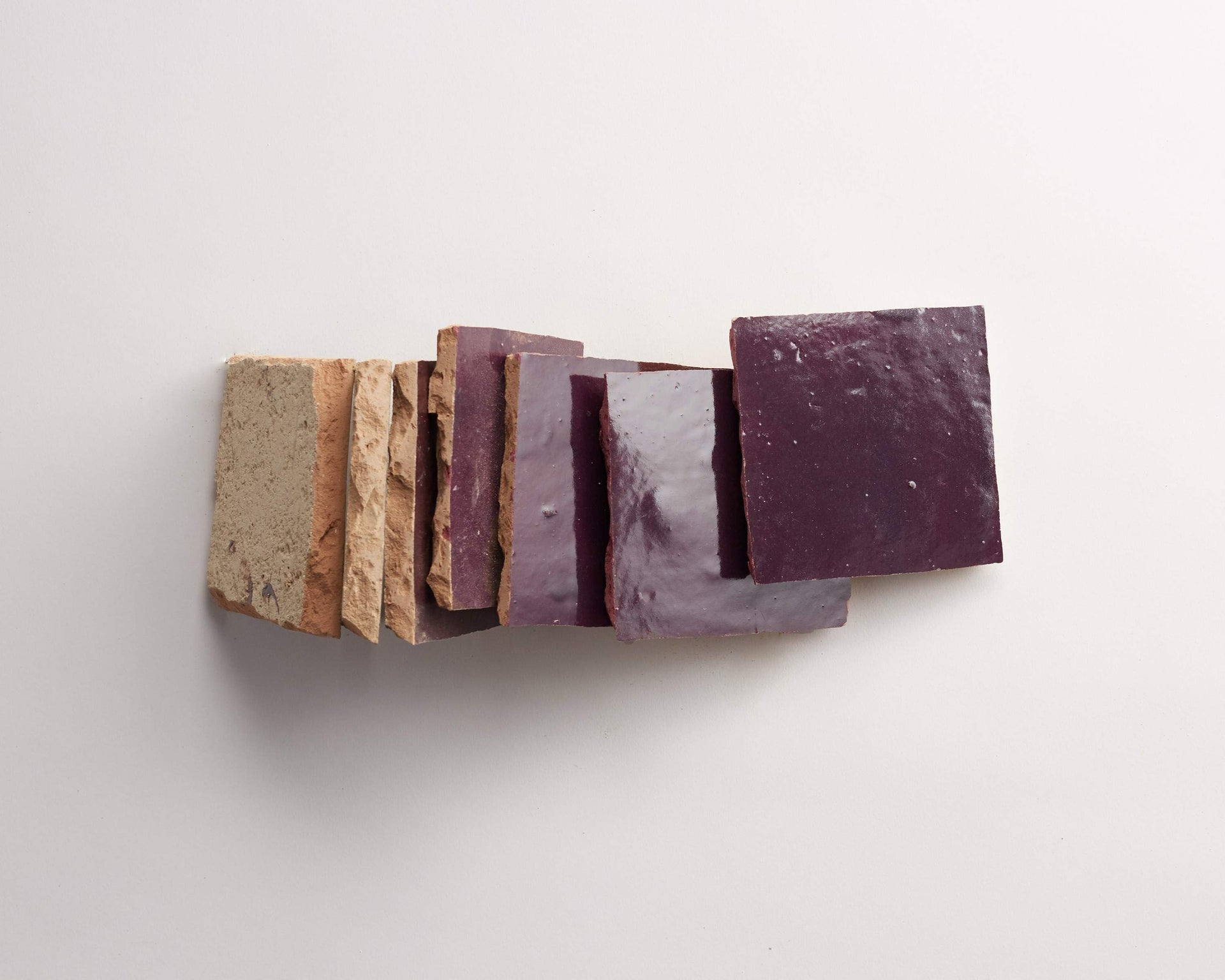 zellige tiles | midnight port purple 4" square | clé | clé tile