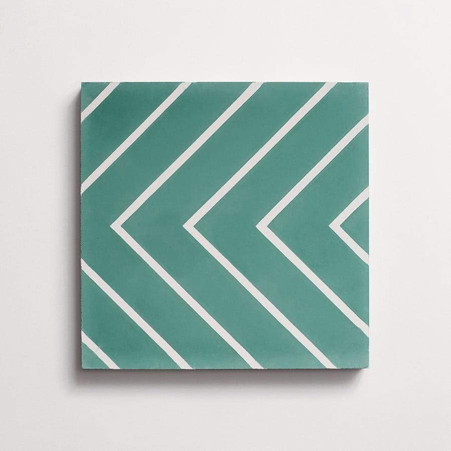 clé tile | concrete cement | zenith | pinstriped | kelly