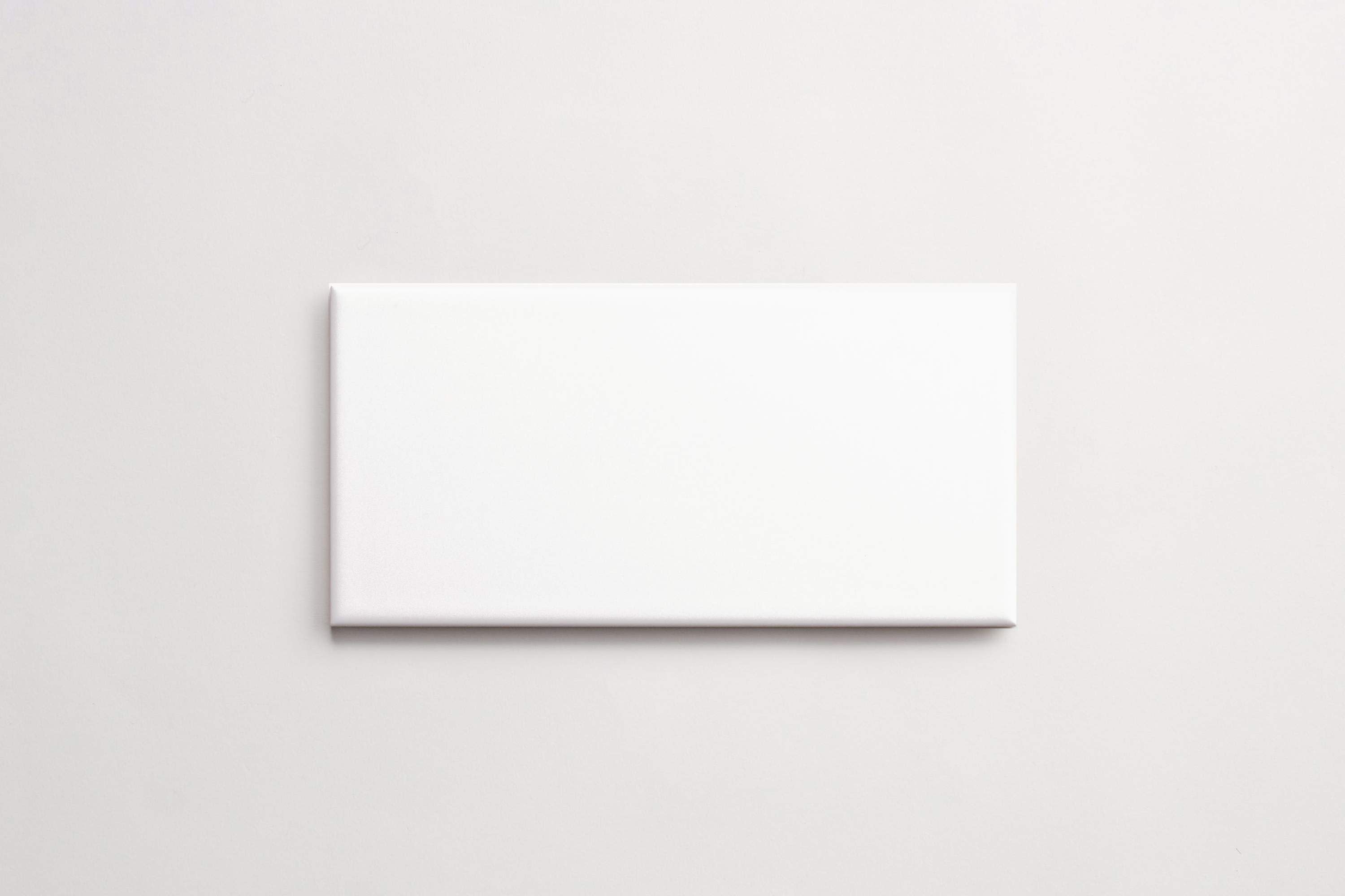 clé tile | ceramic | white | 4"x8" subway | matte