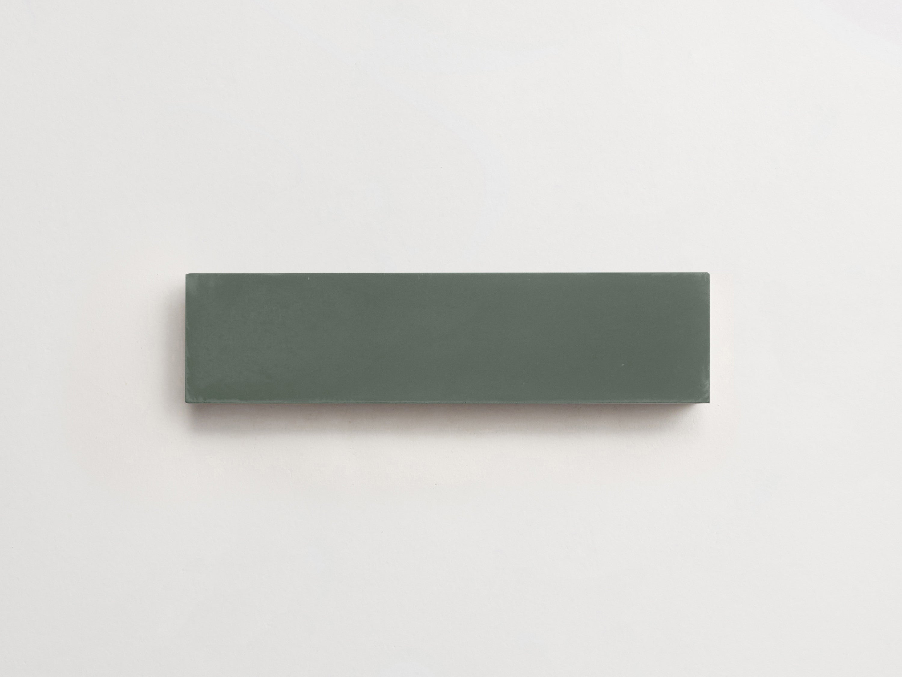 Cement tile | solid colors | 8x2 Rectangle | Leaf Green | clé