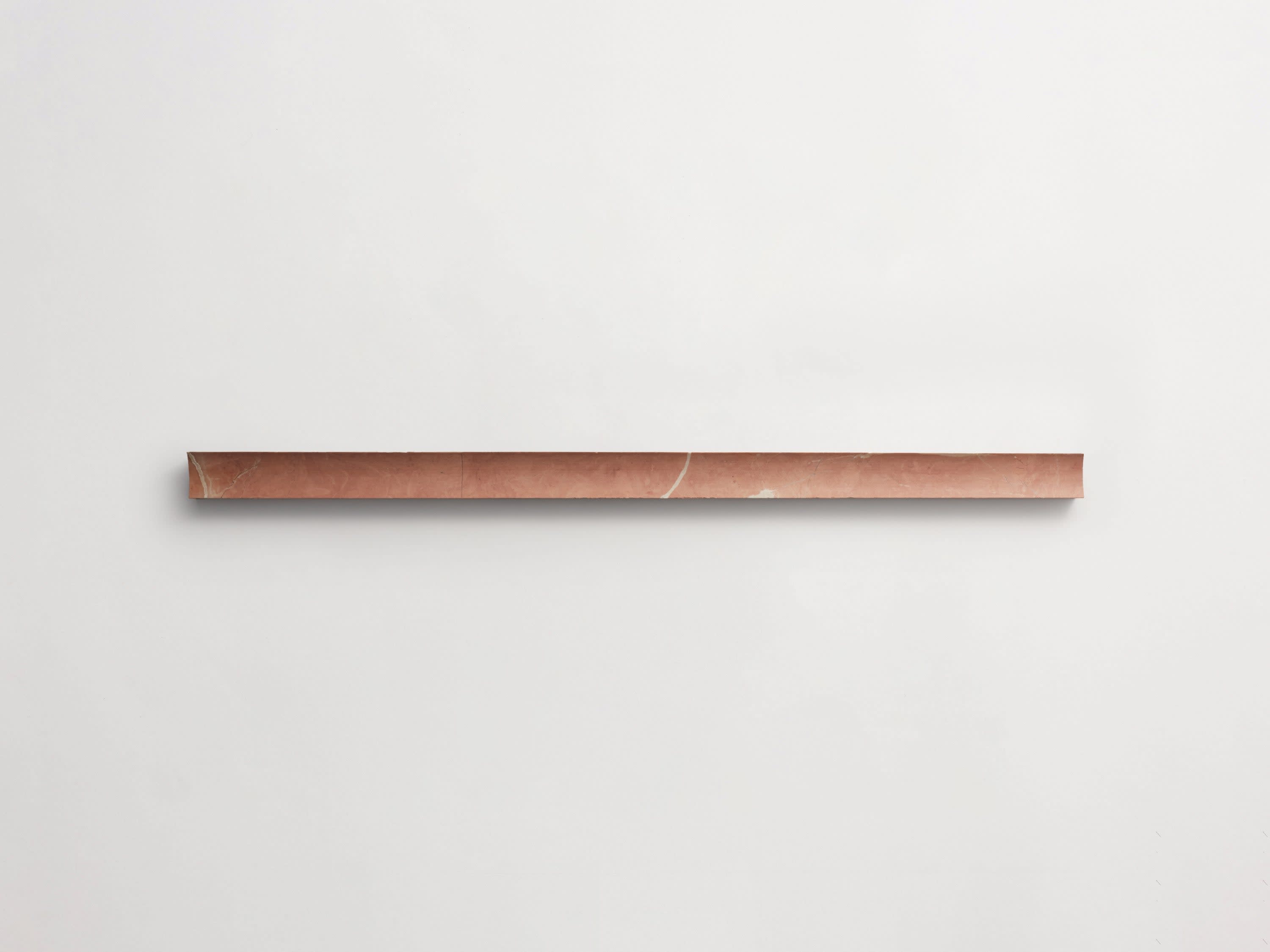 fluted red marble 3d-tile | lapidary etui grand | clé – clé tile