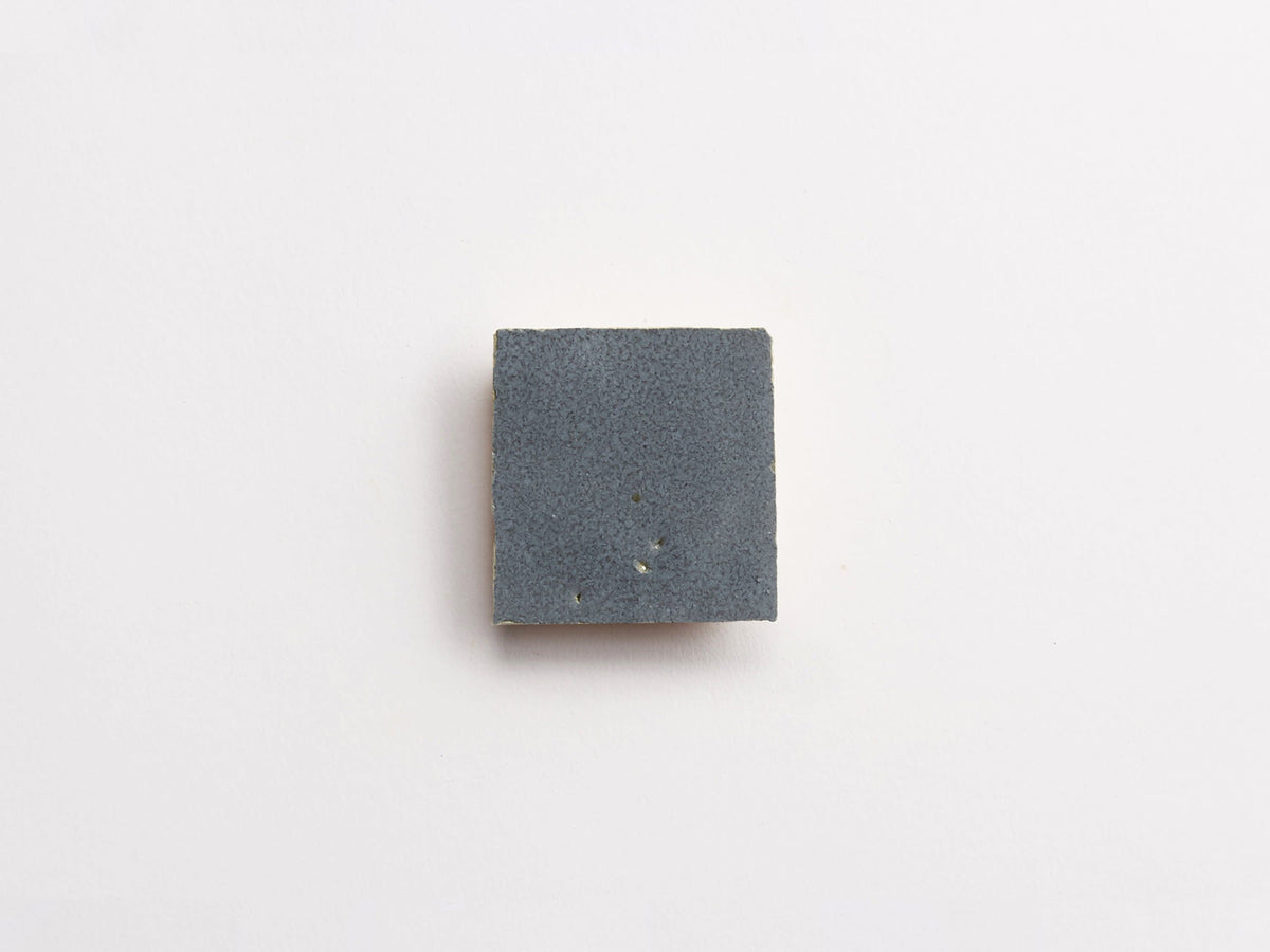 zellige tiles | tempered steel gray 2" square | clé – clé tile