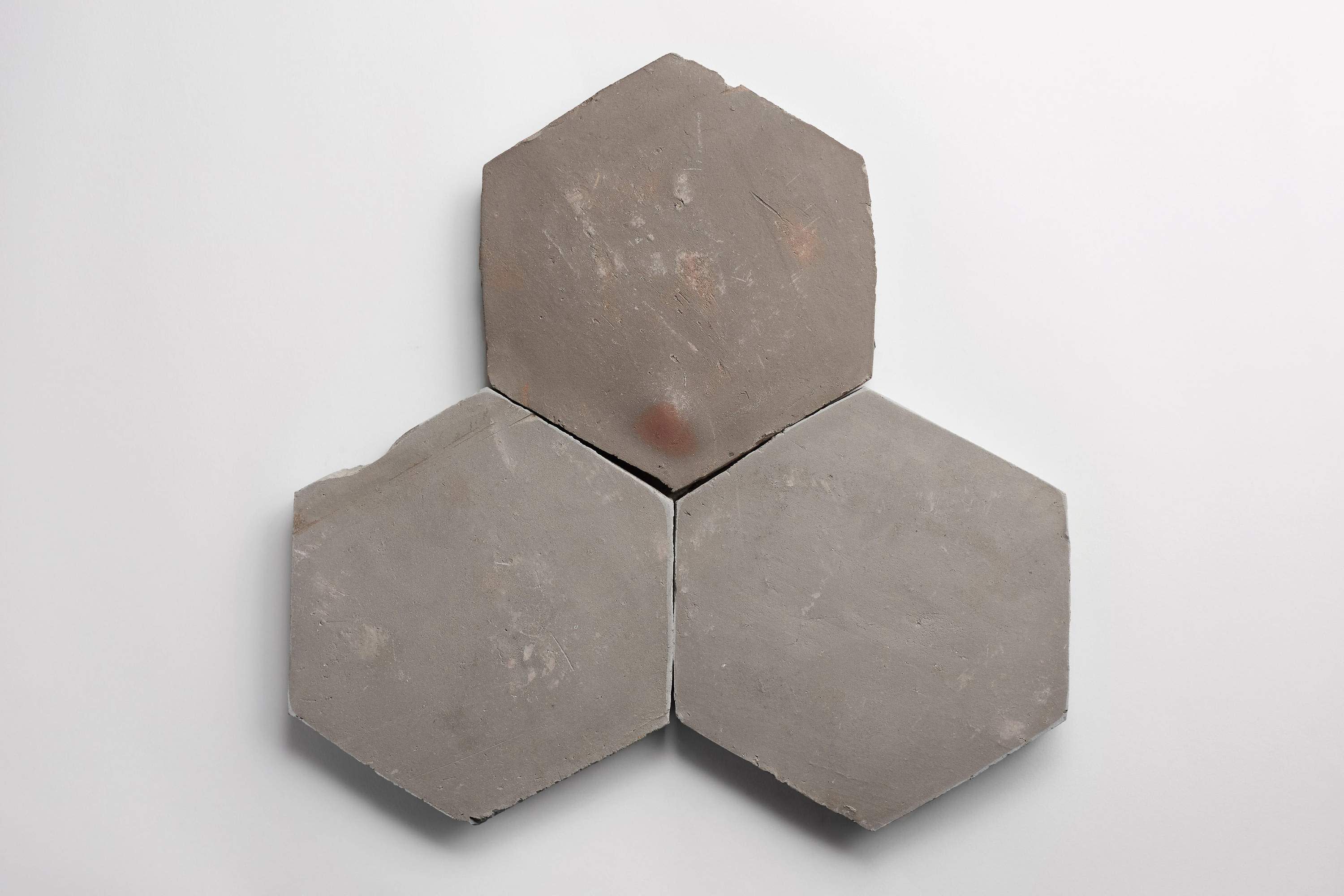belgian reproduction flemish black terracotta 8" hex | clé tile