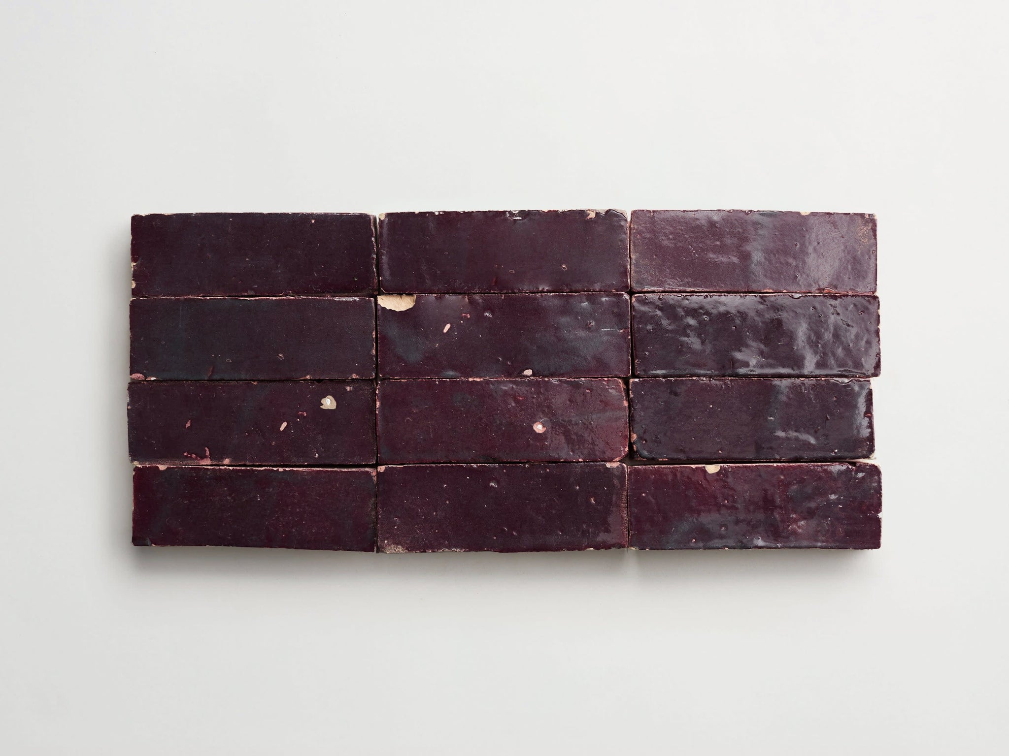 zellige tile | midnight port purple subway bejmat | clé – clé tile
