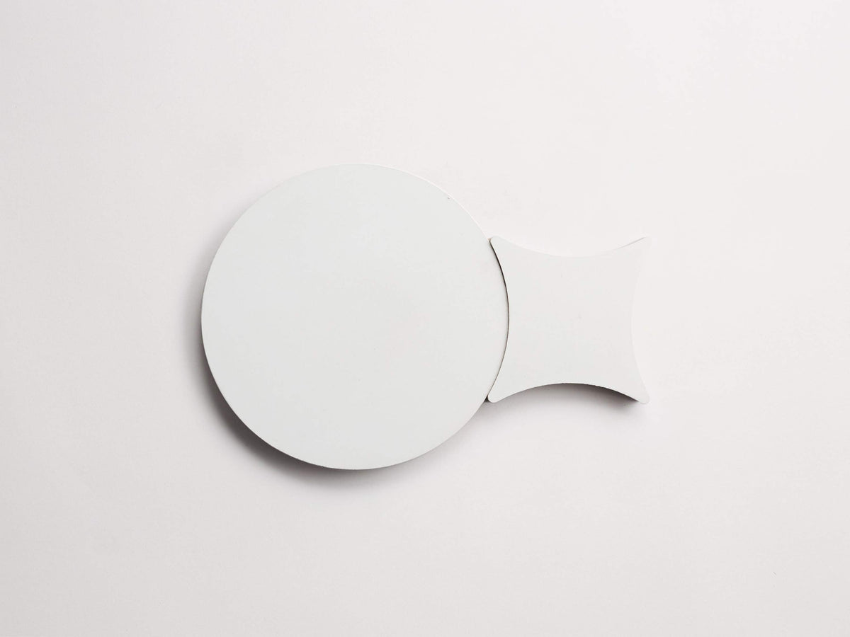 cement | pavimenti | white | sofia circle + losange | clé tile