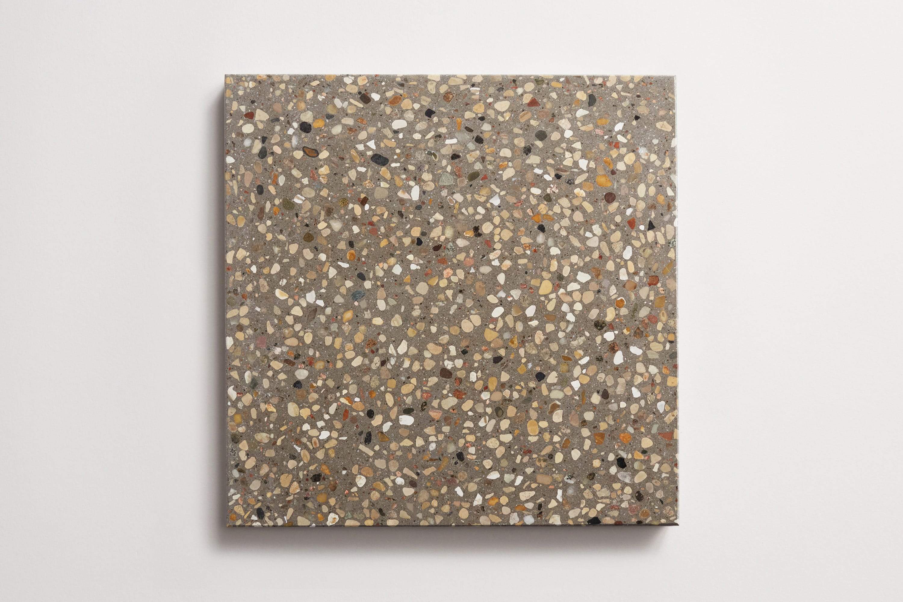 clé tile | forage terrazzo | cement | metal | square 12x12